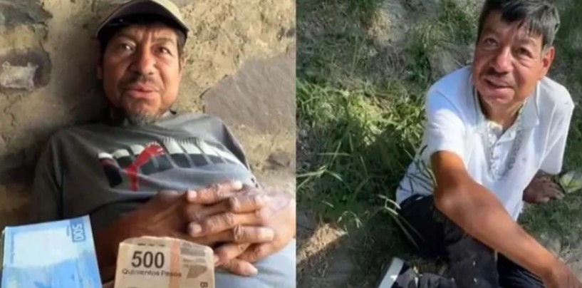 [video] Influencer Regaló 100 Mil Pesos A Indigente… Y En 2 Días Se Lo